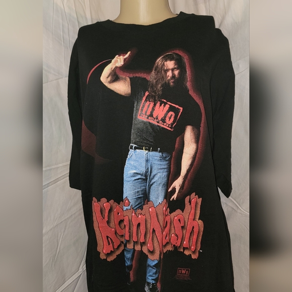 Shirts | Vintage 9s Kevin Nash Nwo New World Order Wrestling Graphic ...